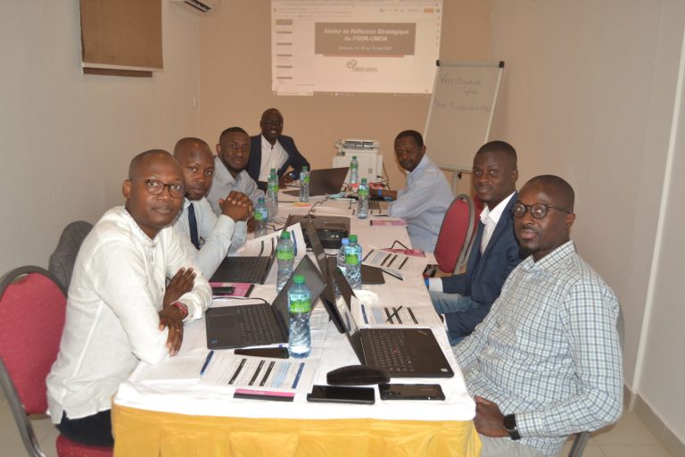 Atelier de cadrage du plan stratégique du FGDR-UMOA – FGDR-UMOA